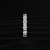 Ferris Wheel Oval Diamond Band | Modern Eternity Ring – Earthly Jewels